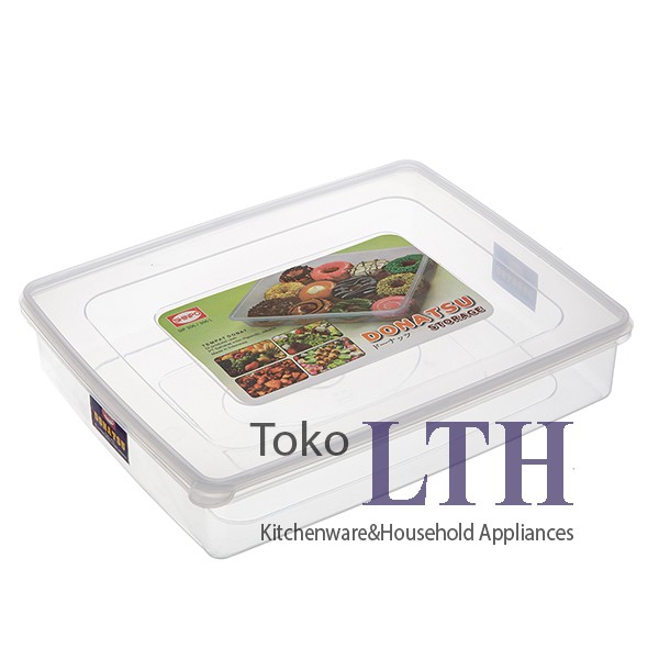 Jual DONATSU 6 LITER BOX DONAT 306 SHINPO SIP / KOTAK TEMPAT DONAT KUE ...