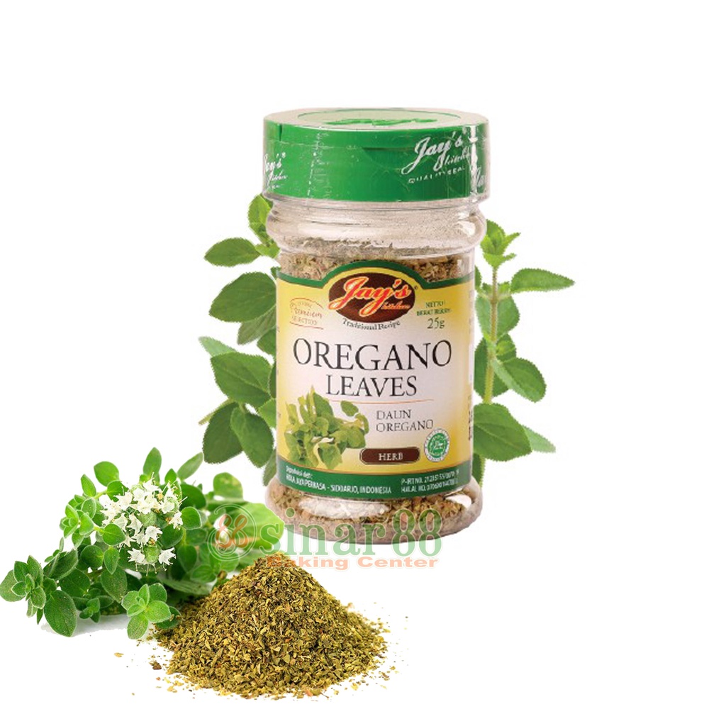 Jual Jay's Oregano Leaves 25gr (Botol) | Shopee Indonesia