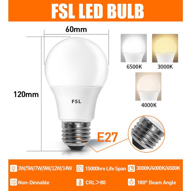 Jual FSL Lampu Lampu Led Dalam Ruangan Hemat Energi FSL Untuk Ruang Tamu 3W 5W 7W 9W 11W ...