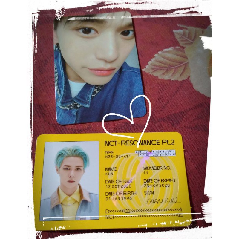 Jual id card Kun pc Lucas departure ver take all | Shopee Indonesia