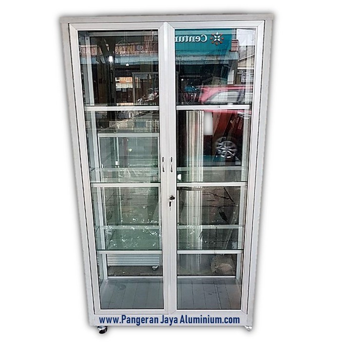 Jual Rak Buku Aluminium Silver ( FREE ONKIR KHUSUS JABODETABEK ...