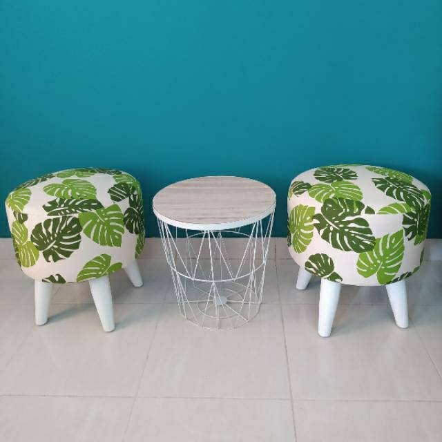 Jual SET STOOL MINIMALIS MEJA TOPAZ KURSI STOOL UNIK LUCU | Shopee ...