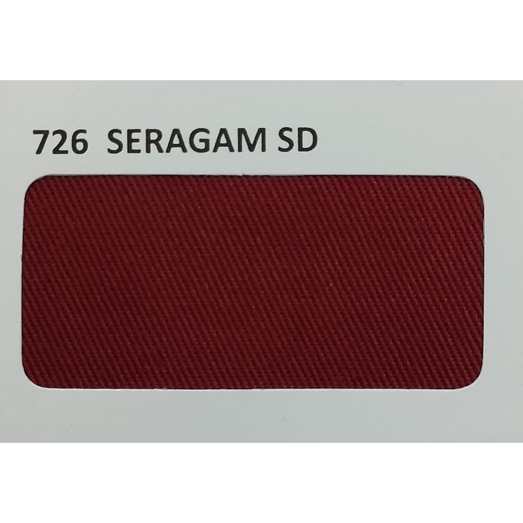 Jual Kain Japan Drill Istex, Bahan Seragam, Kode 726 Warna Merah Hati ...
