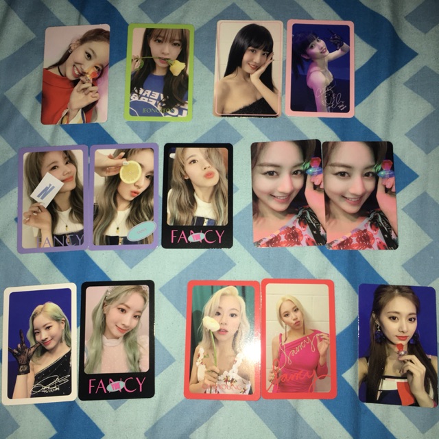 Jual Twice Fancy You Album Official Photocards PC Nayeon, Jeongyeon, Momo, Sana, Jihyo, Dahyun ...