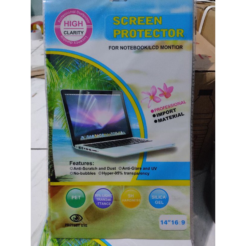 Jual SCREEN PROTECTOR LAPTOP 14" / ANTI GORES NOTEBOOK 14 INCH | Shopee ...