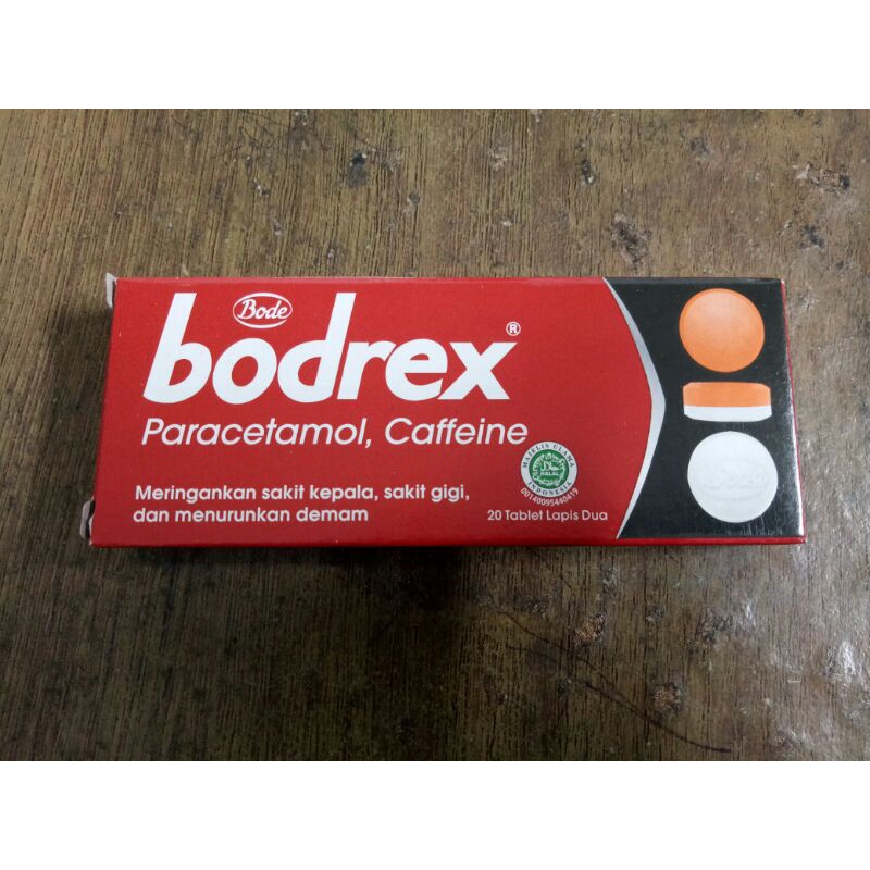 Jual Bodrex Tablet Sakit Kepala (1 box isi 20 tablet) | Shopee Indonesia