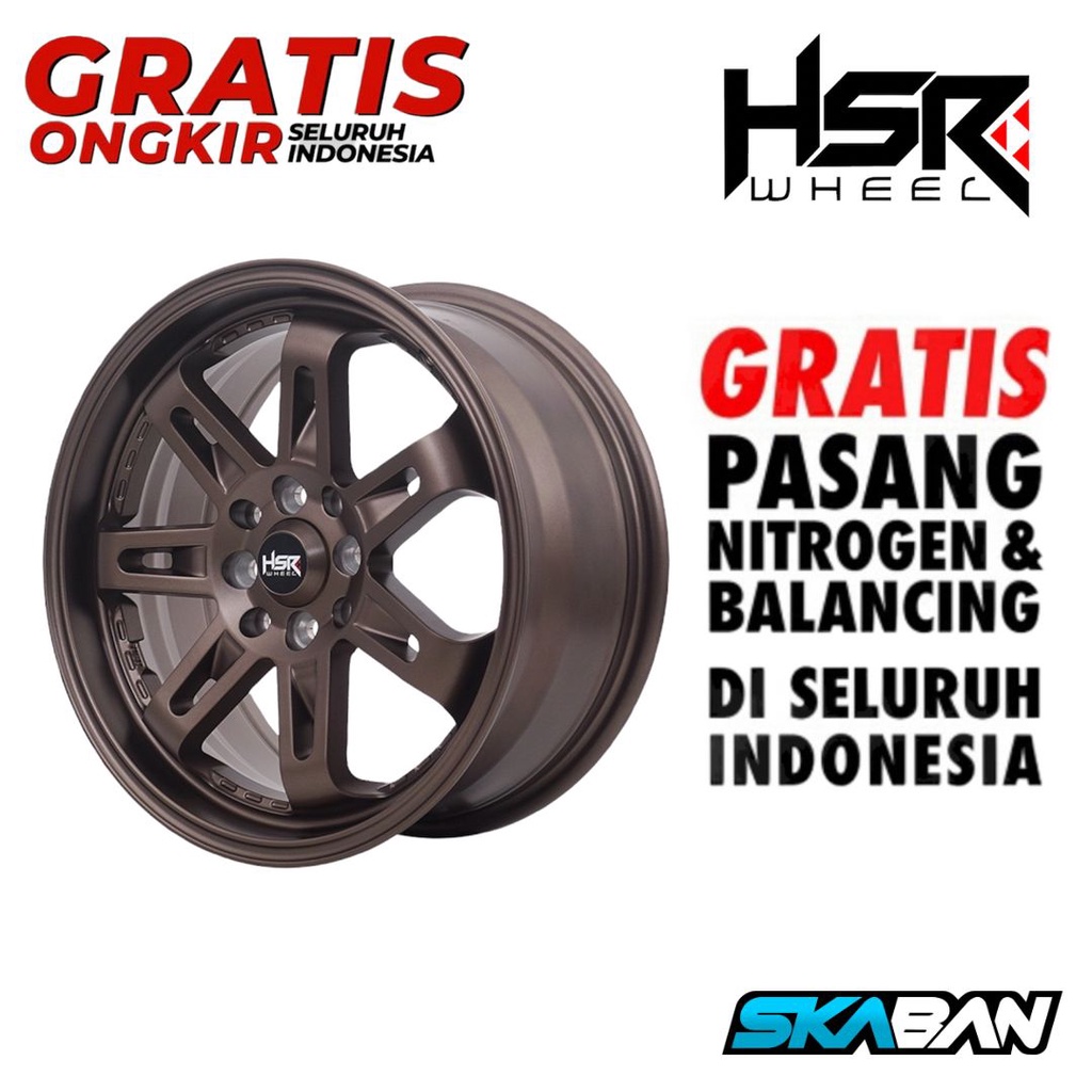 Jual VELG MOBIL RING 16 DAIMON 7007 HSR R16X7 H8X100-114,3 ET40 SMBRZ | Shopee Indonesia