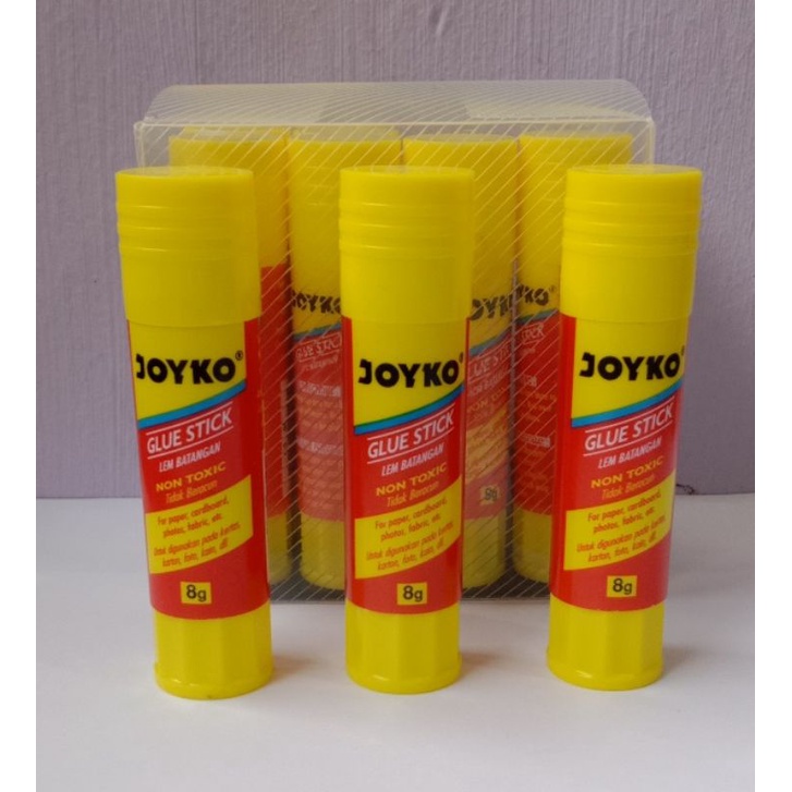 Jual Lem Stick/ Glue Stick/ Lem Kertas Joyko GS-09/ 8gr | Shopee Indonesia