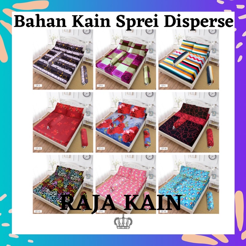 Jual BAHAN KAIN SPREI GORDEN POLYMICRO MICRO DISPERSE METERAN MOTIF ...