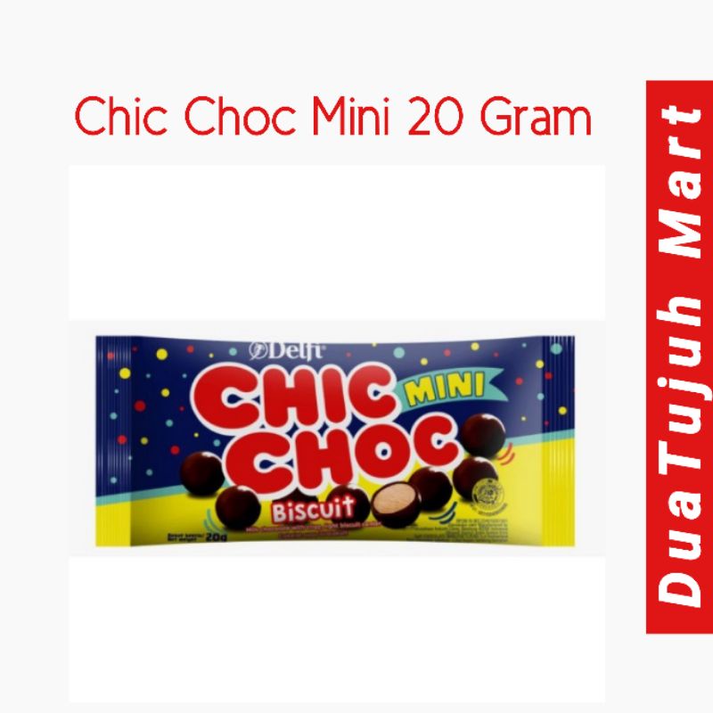 Jual Delfi Chic Choc Biskuit mini 20 gram HALAL Chocolate Ball | Shopee ...