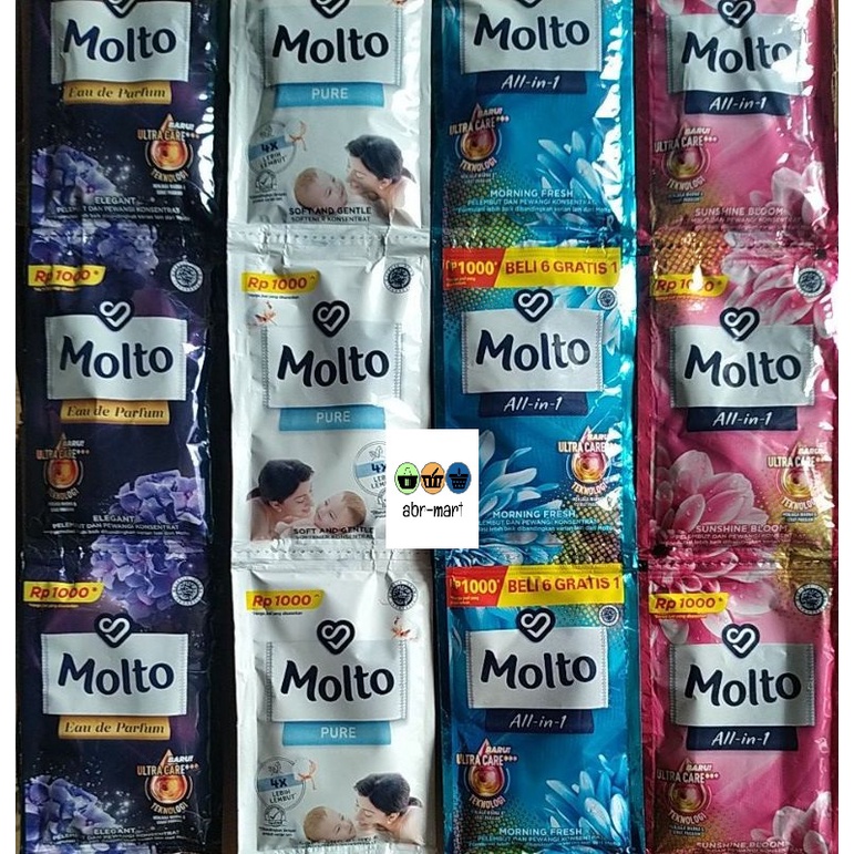 Jual MOLTO SACHET 6 x 18 ML - KIRIM RANDOM ** | Shopee Indonesia