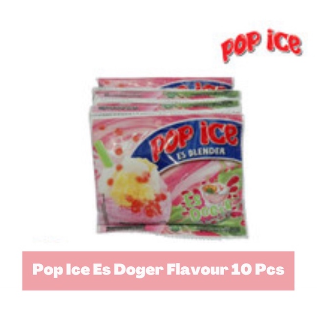 Jual POP ICE ES DOGER FLAVOUR 10 SACHET | Shopee Indonesia
