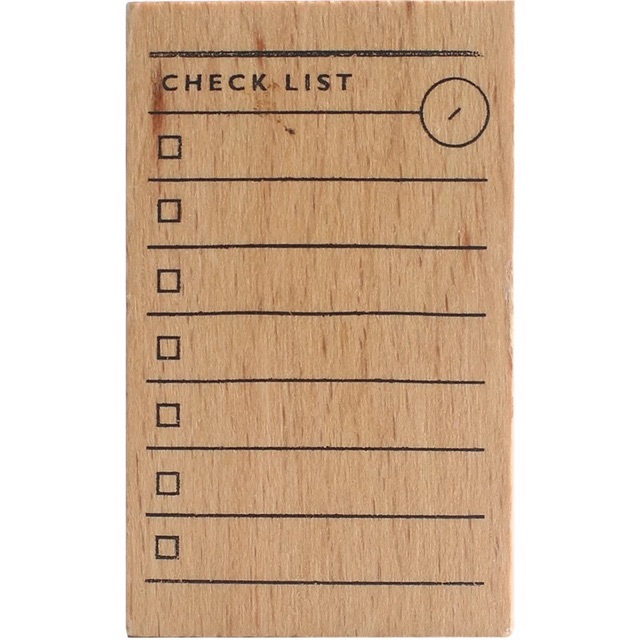 Jual STAMP CHECK LIST / NOTE CHECK LIST | Shopee Indonesia