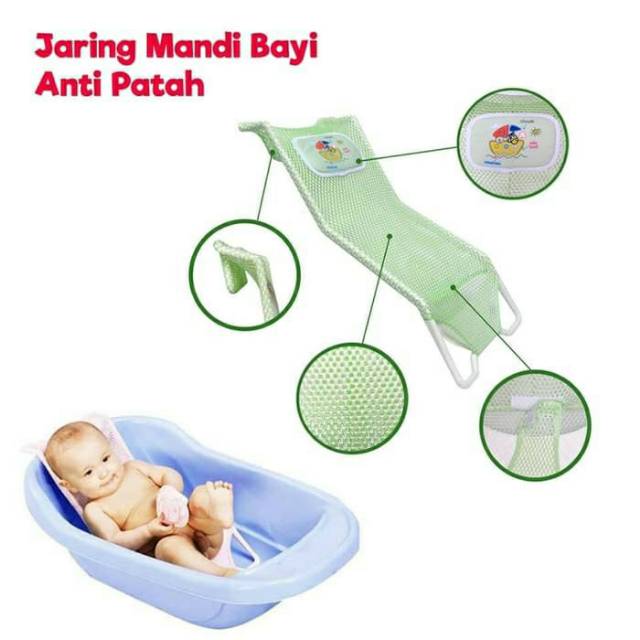 Jual Baby bath helper BESAR penyangga alat bantu mandi bayi tatakan ...