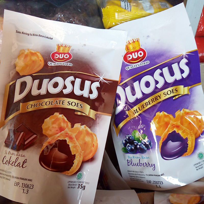 Jual Duosus Duo Sus Soes Kering Lumer 1 Dus/Karton Isi 30 Pcs Varian ...