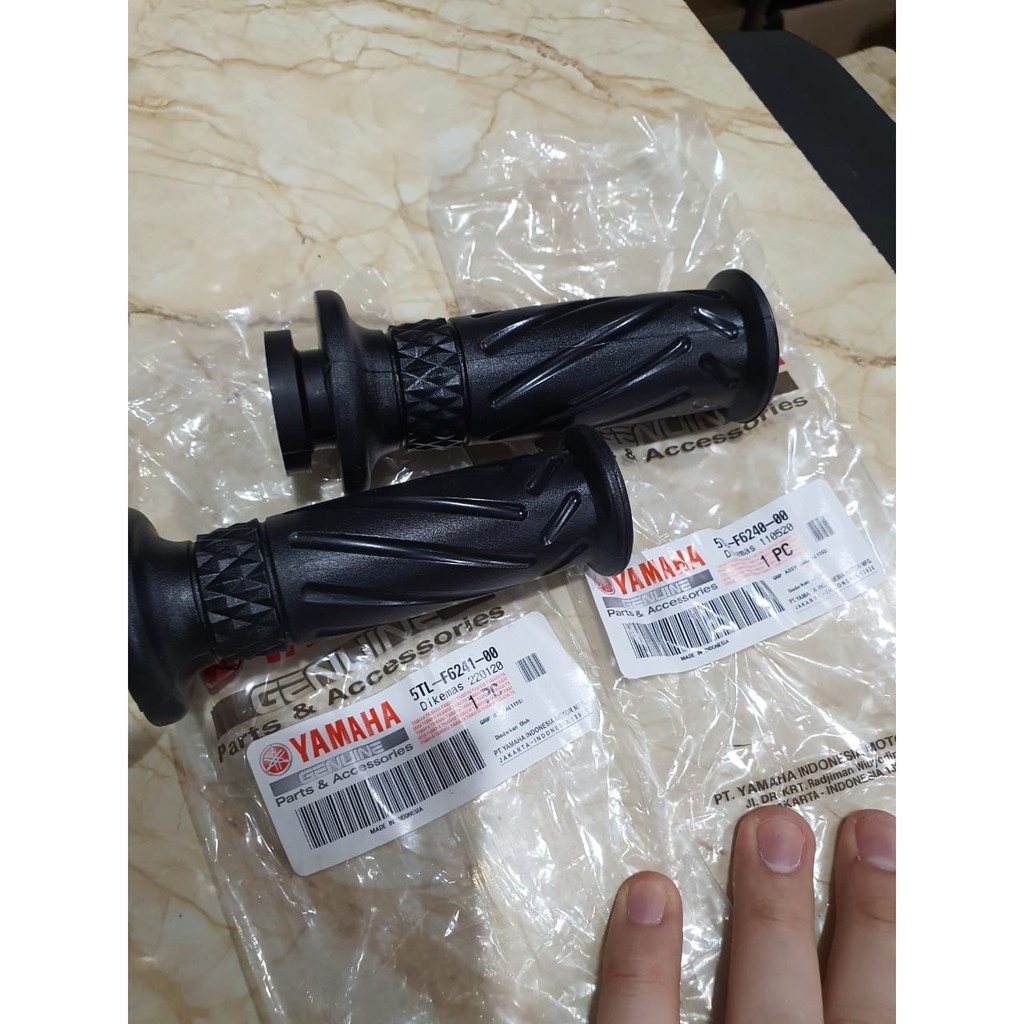 Jual HANDFAT HAND GRIP MIO NOUVO ASLI ORI YAMAHA 5TL | Shopee Indonesia