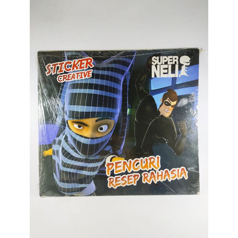 Jual Buku aktivitas anak Stiker Creative Super Neli Pencuri Resep ...
