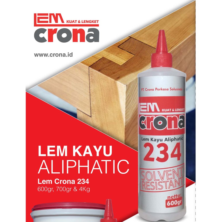 Jual Lem Kayu Crona 234 (Botol) | Shopee Indonesia