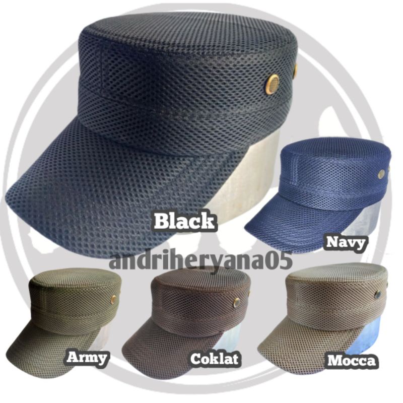 Jual TOPI KOMANDO || TOPI KOMANDO JUMBO L - XL - XXL || TOPI POLOS ...