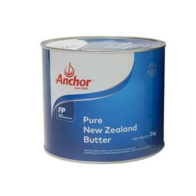 Jual PROMO!!! Butter Anchor 2kg - butter - roombutter - Margarin/Butter ...