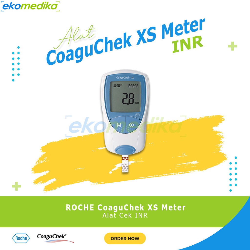 Jual Alat Cek INR ROCHE CoaguCheck XS meter / Monitoring Terapi ...