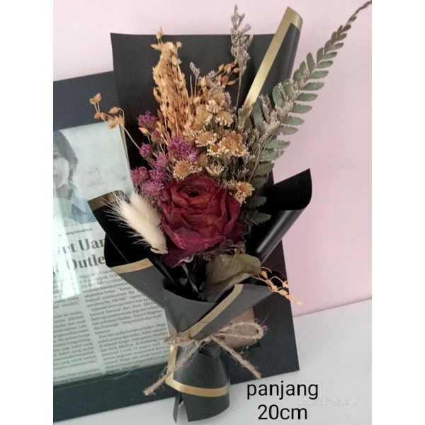 Jual Buket bucket bunga kering box hampers wisuda | Shopee Indonesia