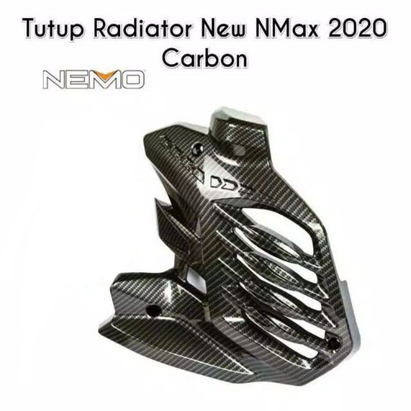 Jual Cover radiator nmax new 2020 karbon nemo original | Shopee Indonesia