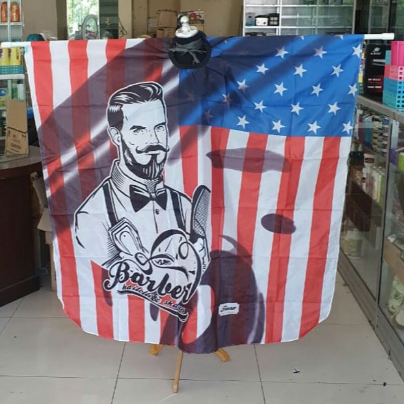 Jual Peralatan salon barbershop kain kip kep cape penutup pangkas ...