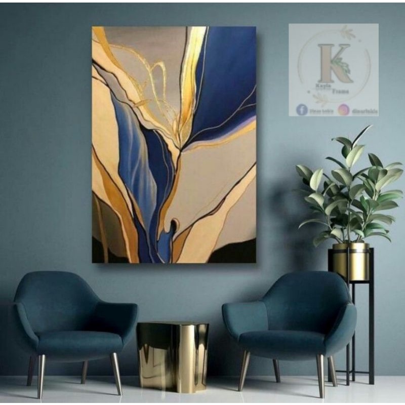 Jual Lukisan Dinding Aesthetic Minimalis Modern Hiasan Dinding 60 X 80 Cm Shopee Indonesia