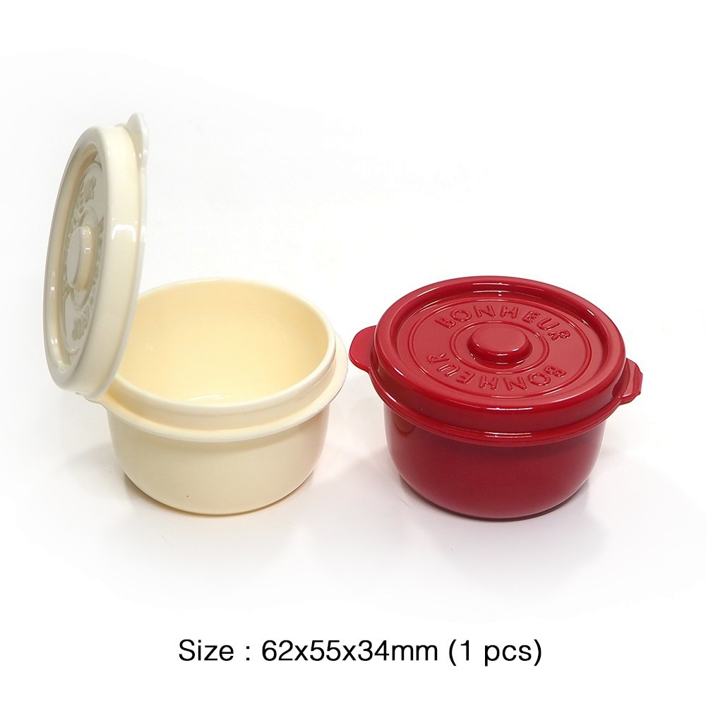 Jual Bonheur Mini Cup 48ml Set isi 2pcs Container Kecil Tempat Saus ...