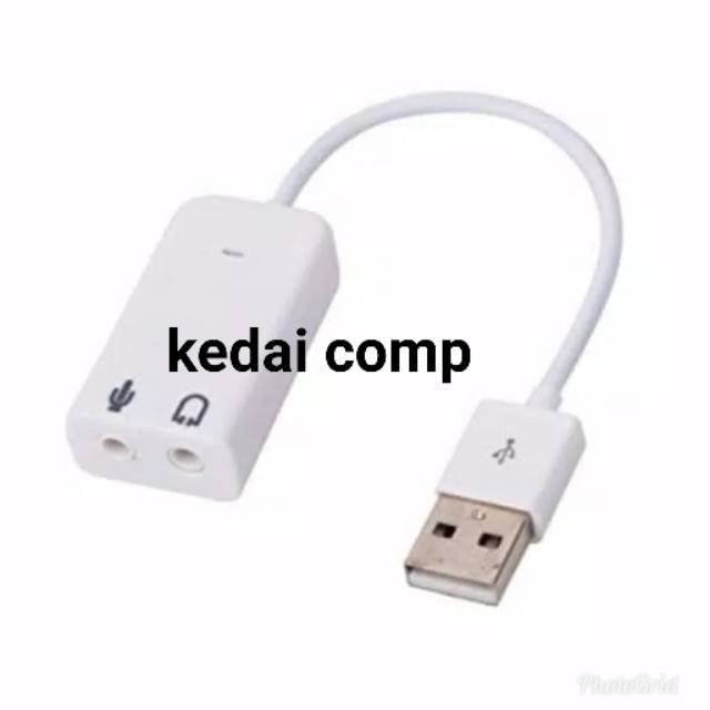 Jual Sound Card USB Virtual 7.1 Channel / Audio Mic Soundcard Kabel ...