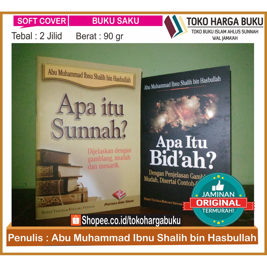 Jual Paket 2 Buku Apa Itu Sunnah Apa Itu Bidah | Shopee Indonesia