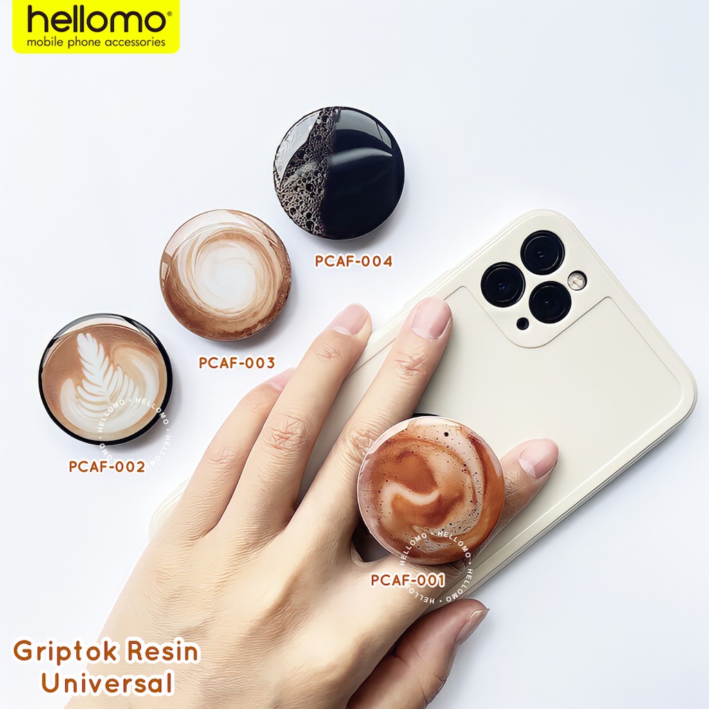 Jual Griptok Hp Resin Phone Holder Universal Korean Pop Grip Tok Socket ...