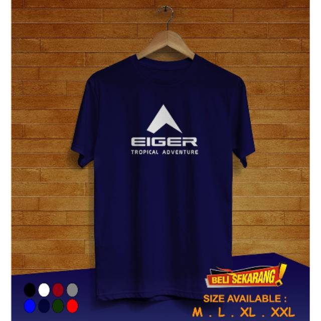 Jual Kaos Eiger Premium Outdoor hiking | Shopee Indonesia