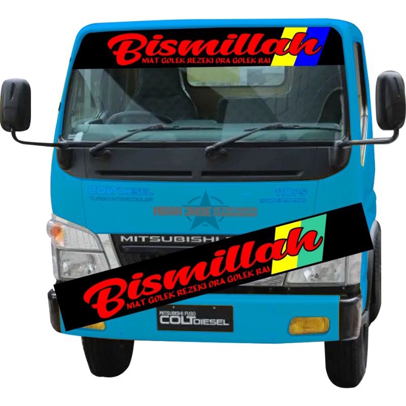 Jual sticker kaca CANTER/cutting sticker kaca canter/truck(bayar ...