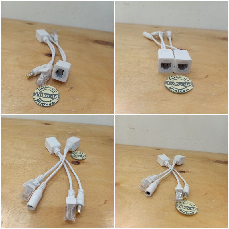 Jual POE Injector Splitter Rocket M5 CPE220 BL400 Mikrotik RB411 ...