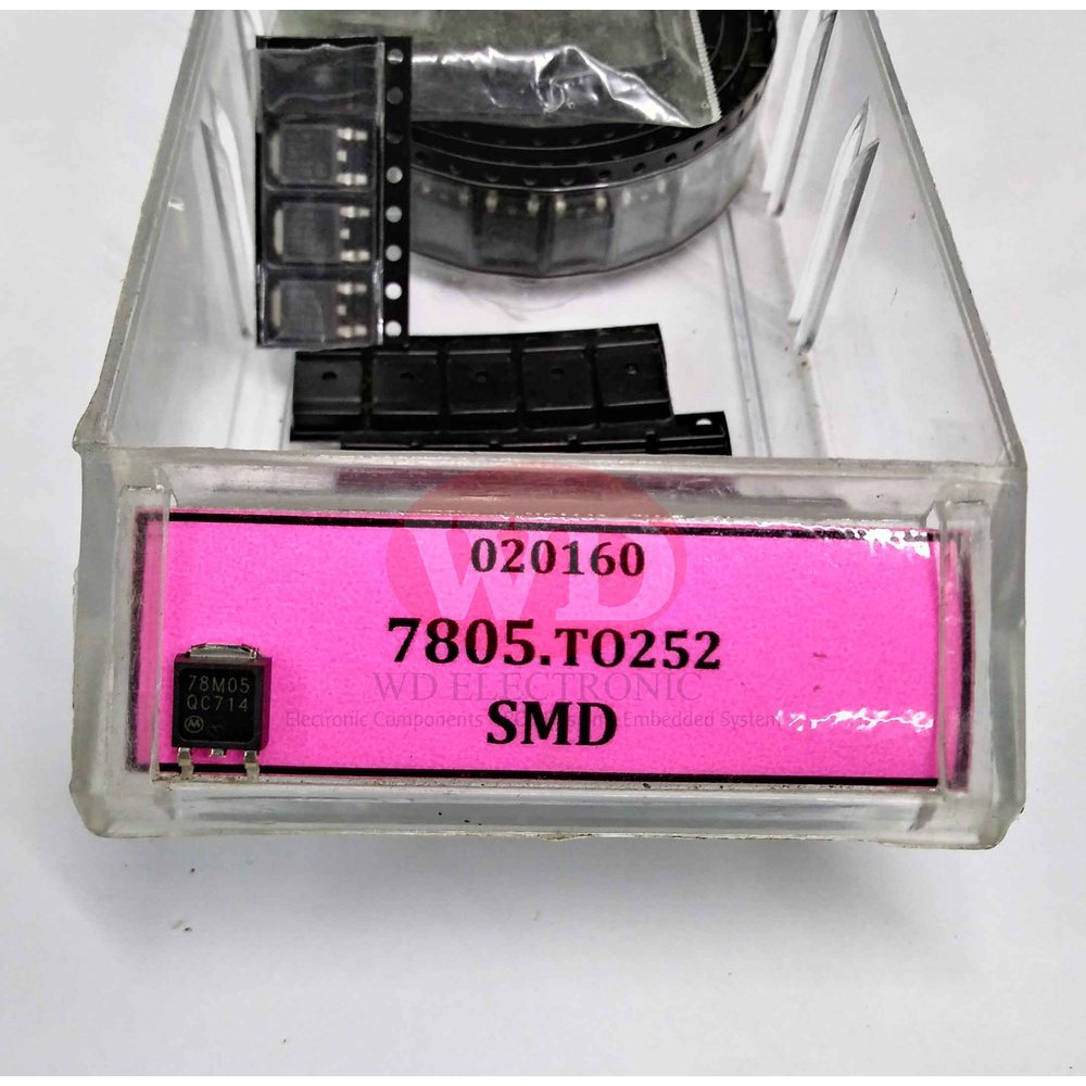 Jual IC REGULATOR 7805 78M05 TO-252 SMD MOTOROLA ORIGINAL Berkualitas ...