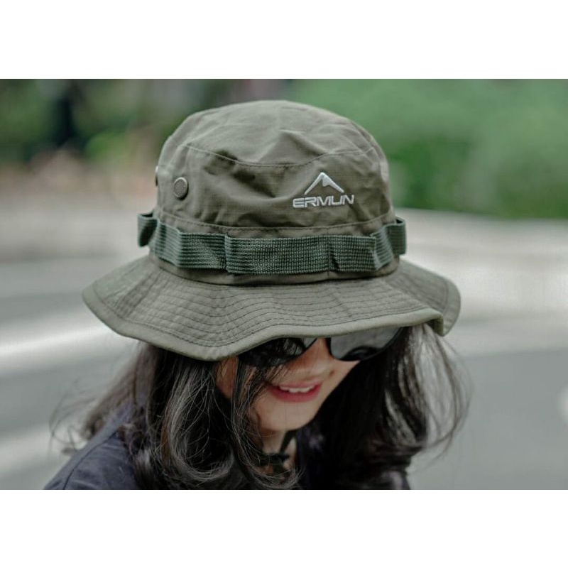 Jual BUCKET HATS RIMBA/TOPI JUNGLE KEKINIAN COD | Shopee Indonesia