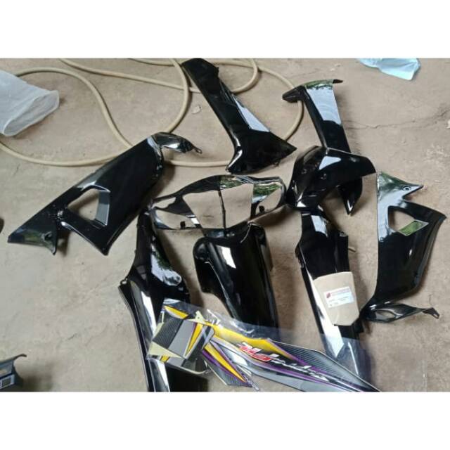 Jual Full body halus honda supra fit new/fit X/fit S warna hitam dan ...