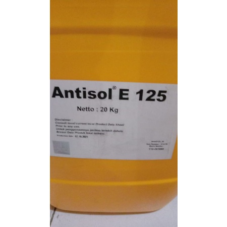 Jual SIKA ANTISOL E 125 CAN 20Kg/20 ltr | Shopee Indonesia