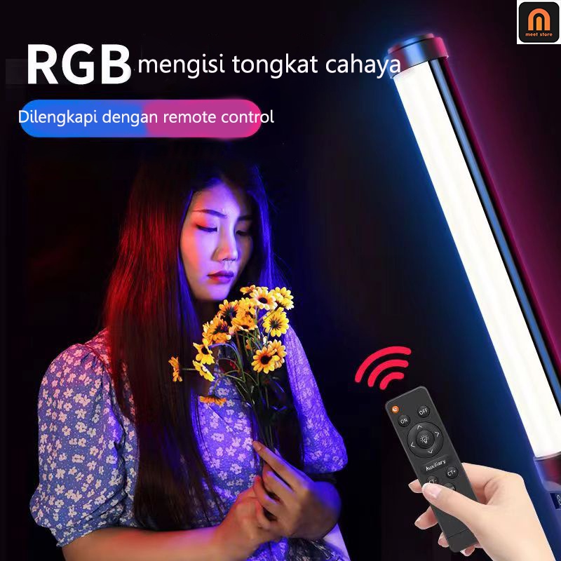 Jual RGB Handheld LED Video RGB Light Stick Photography Light with ...