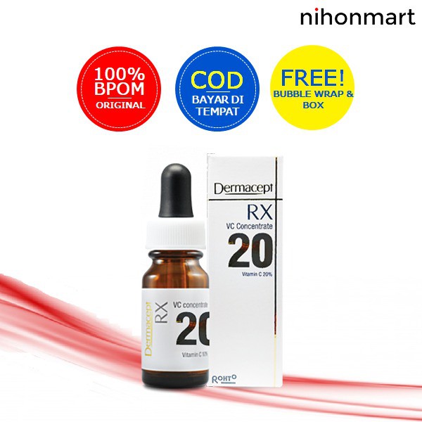 Jual Dermacept RX VC 20% Serum 10ml | Shopee Indonesia