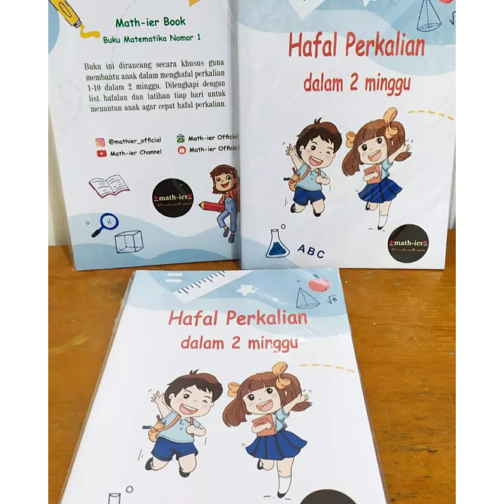 Jual Hafal Perkalian dalam 2 Minggu _ Math-ier Book | Shopee Indonesia