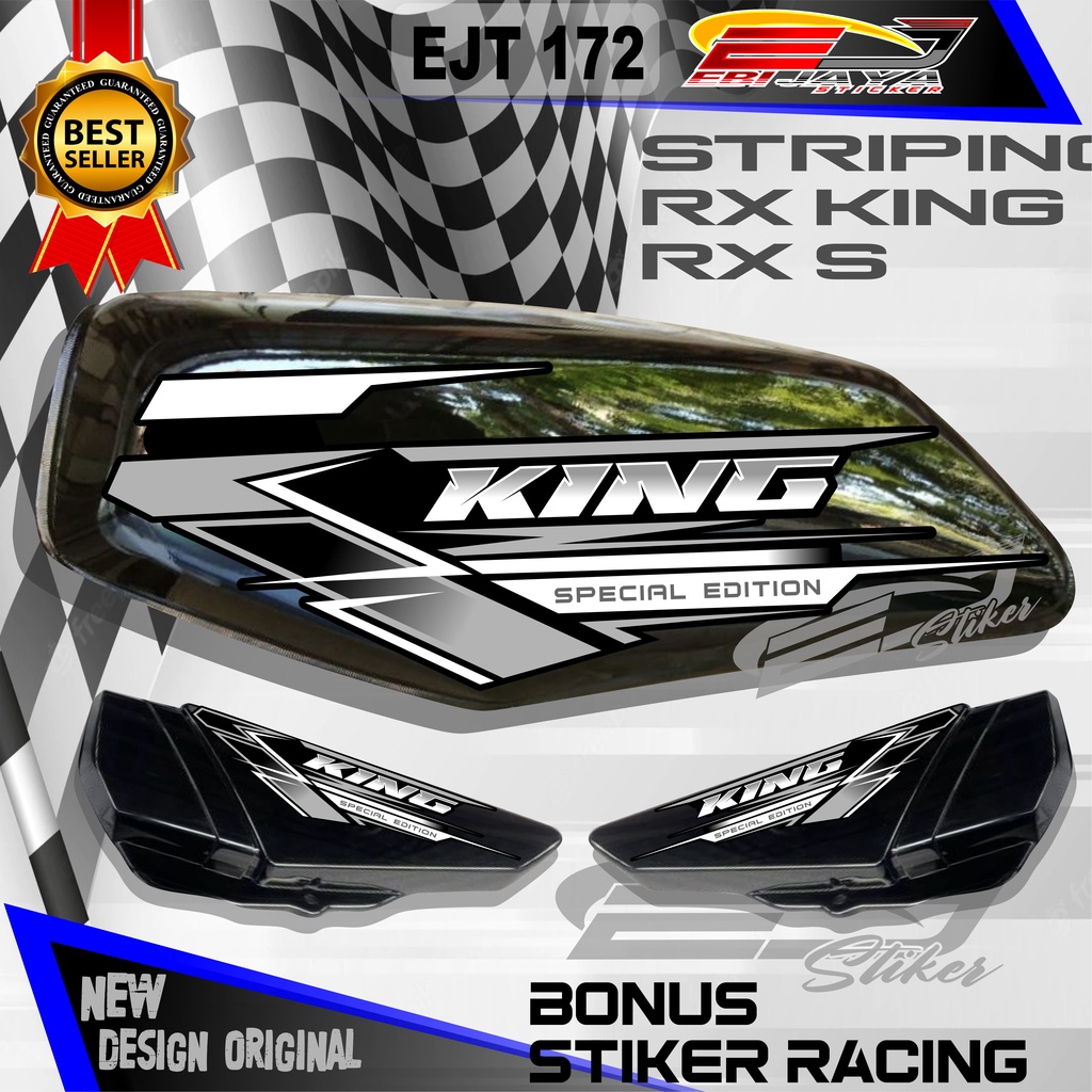 Jual STIKER STRIPING CUSTOM MOTOR RX KING / STICKER MOTOR RX KING ...