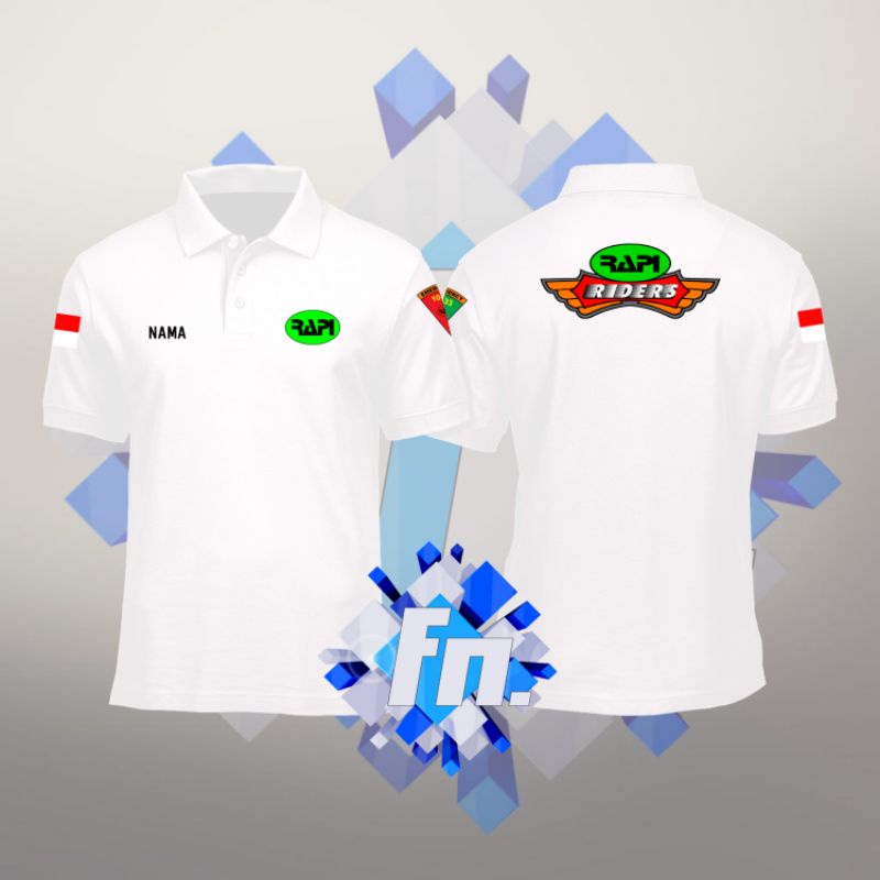 Jual KAOS POLO SHIRT RAPI RIDERS RADIO ANTAR PENDUDUK INDONESIA ...