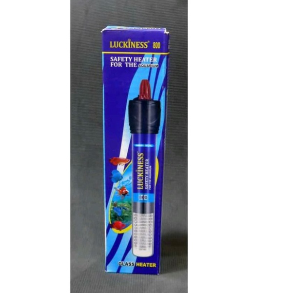 Jual Pemanas Heater Luckiness 75 watt dan 100 watt Pemanas Aquarium ...