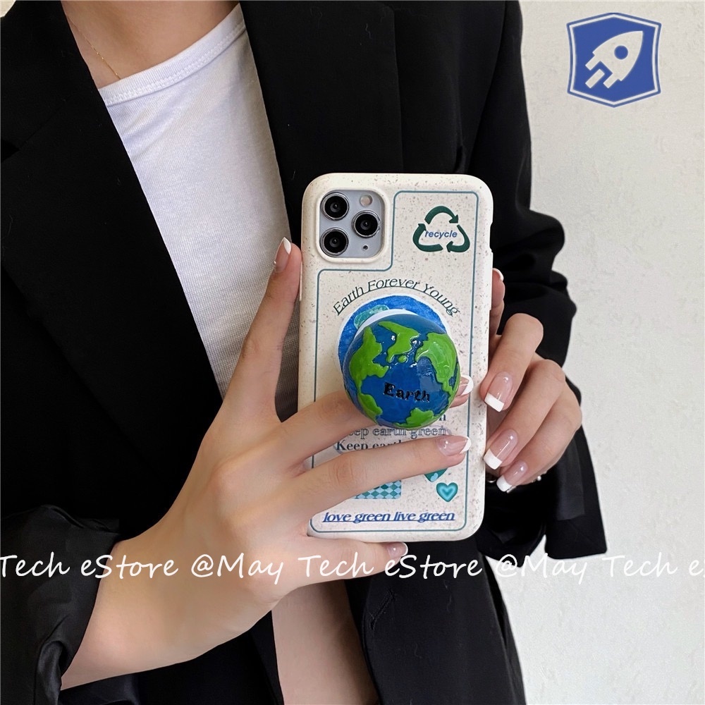 Jual Casing iPhone Planet Bumi Keep Earth Green iPhone X XS XR XSMAX 11 ...