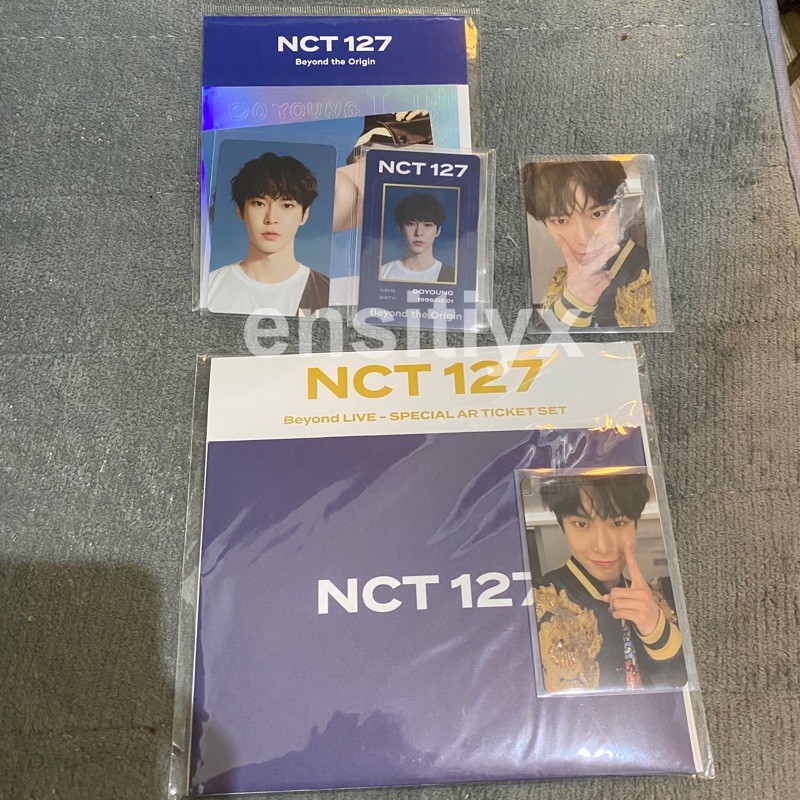Jual NCT 127 Doyoung Photocard PC Beyond Live AR Ticker ID Card ...