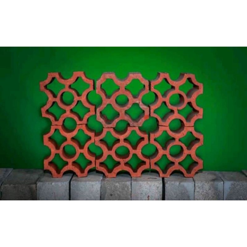 Jual lubang angin lubang udara loster terakota tanah liat roster merah ...