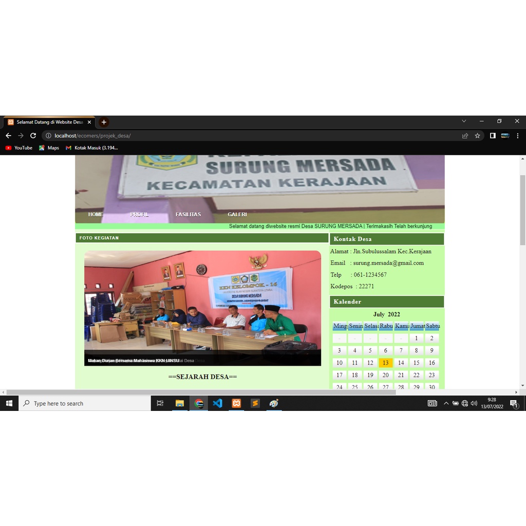 Jual Aplikasi Desa Berbasis Web Jasa Pembuatan Program Aplikasi | Shopee Indonesia